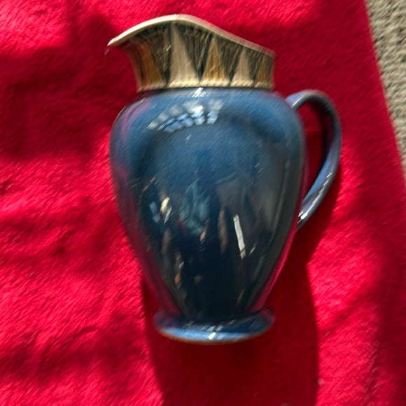 Denby | Kitchen | Debby Decorative Ceramic Pitcher About 7 Inches Tall ...